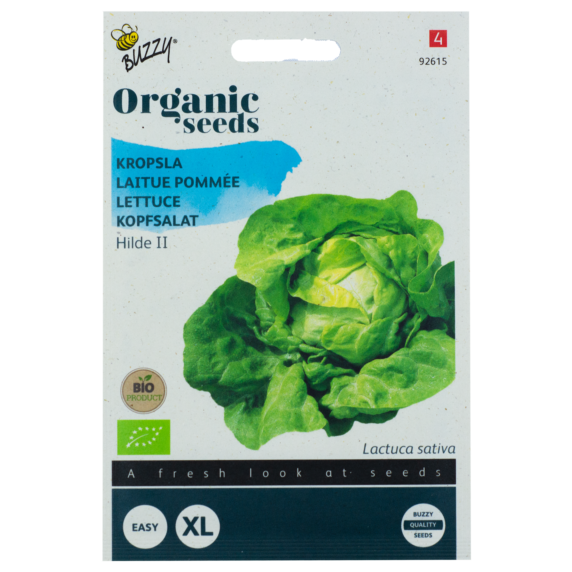 Kropsla Hilde 2 BIO moestuin zaden kopen
